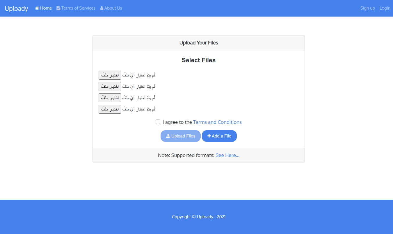 GitHub - farisc0de/Uploady: Simple File Uploading Software