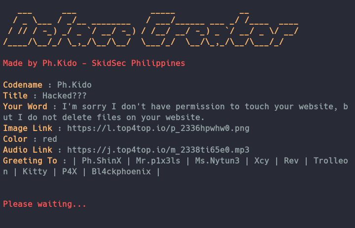 GitHub - kido-ai/DefaceCreator: This tool can create your own Deface page